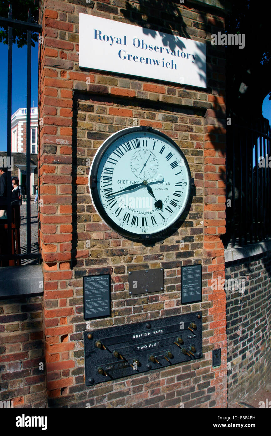 Greenwich Royal Observatory, Greenwich Park, London Stock Photo - Alamy
