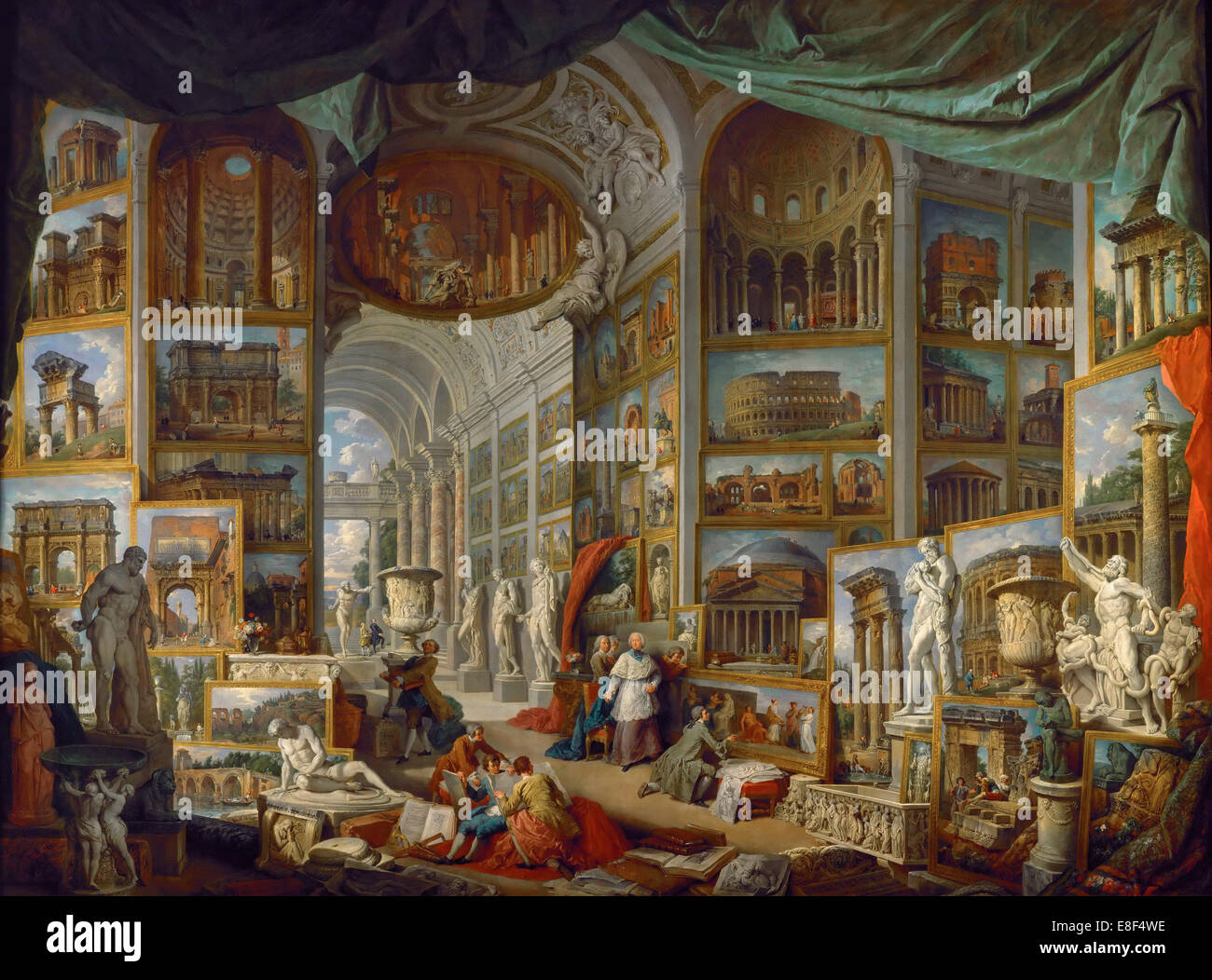 Picture Gallery with Views of Ancient Rome (Roma Antica). Artist ...