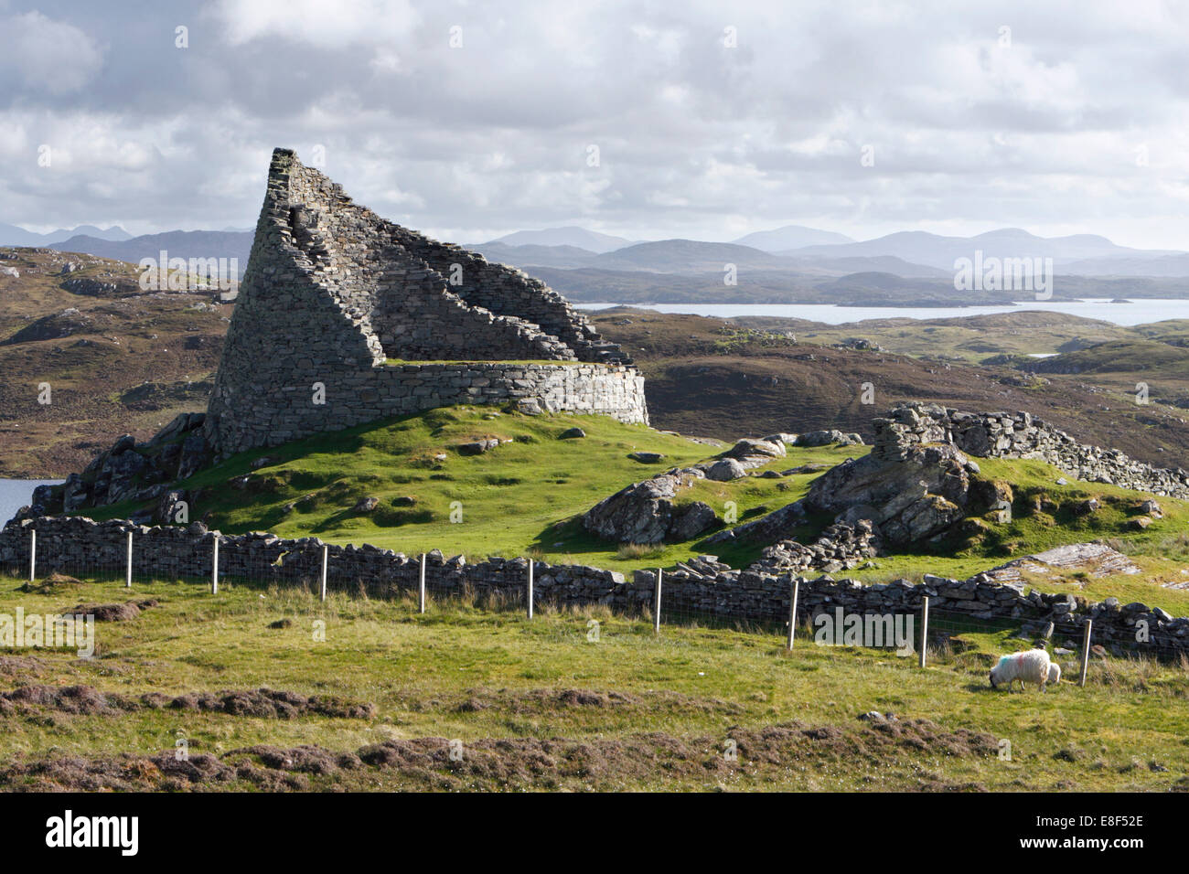 Dun Carloway, Isle of Lewis, Outer Hebrides, Scotland, 2009 Stock Photo ...