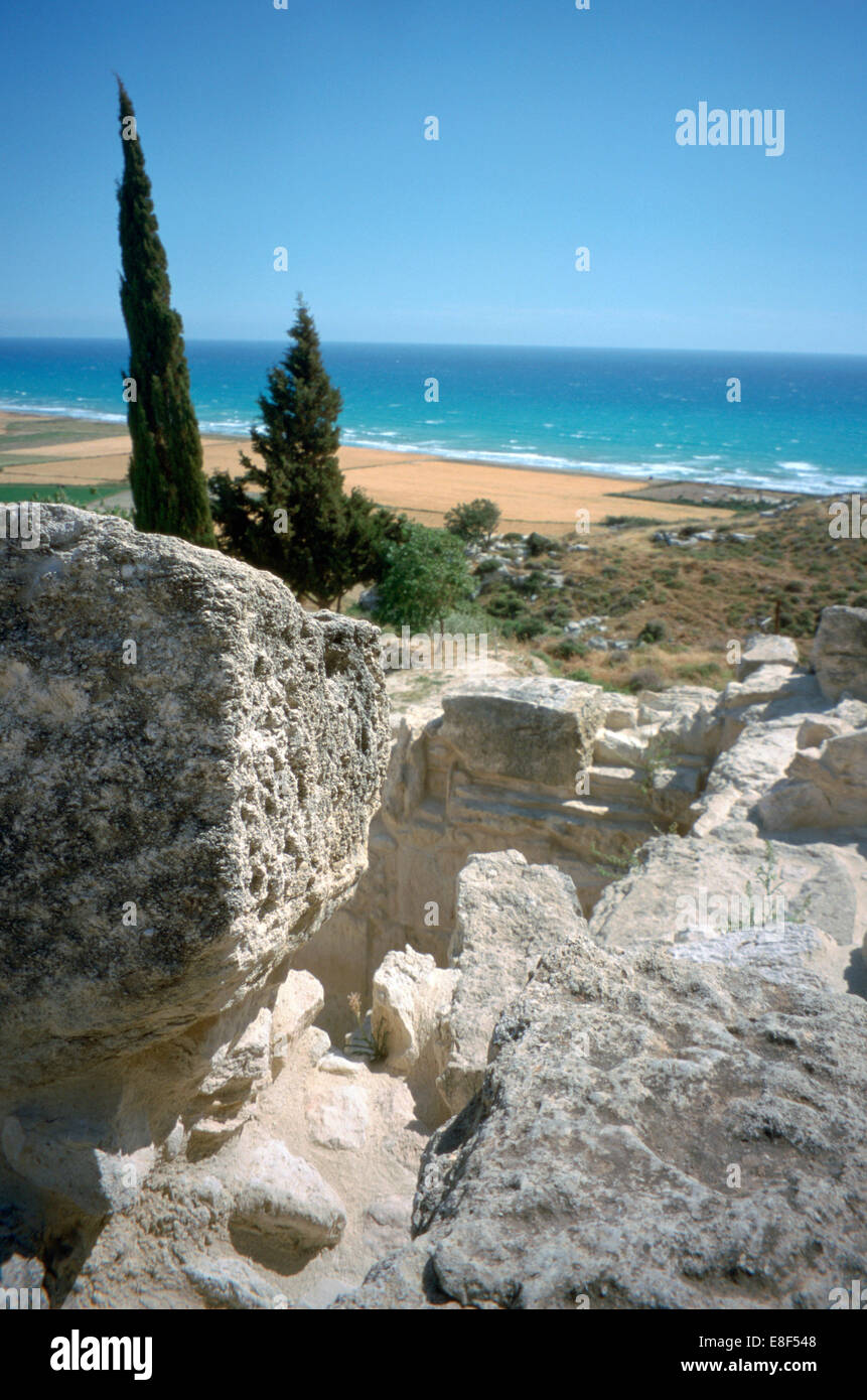 Theatre, Curium (Kourion), Cyprus, 2001 Stock Photo - Alamy