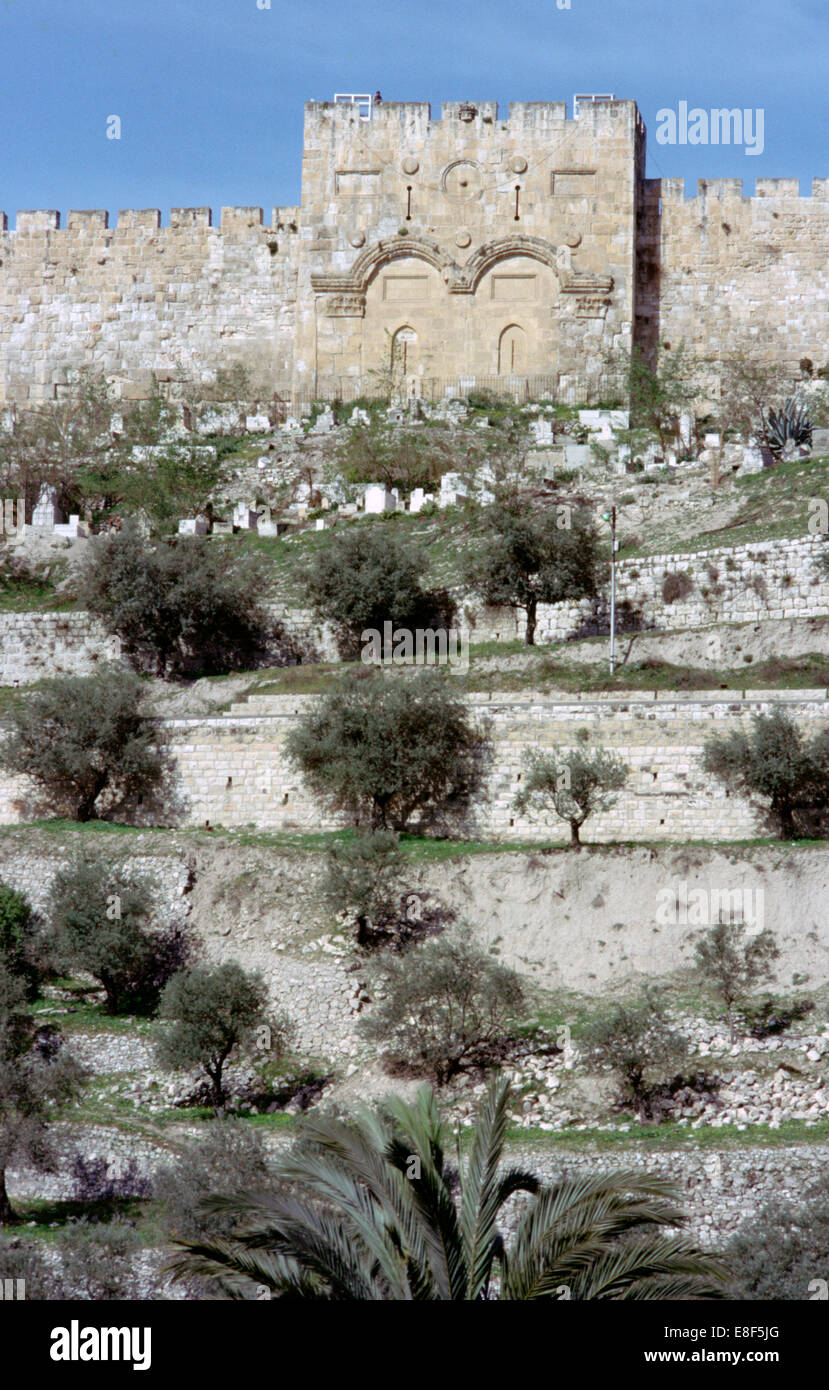 Golden Gate, Jerusalem, Israel Stock Photo - Alamy