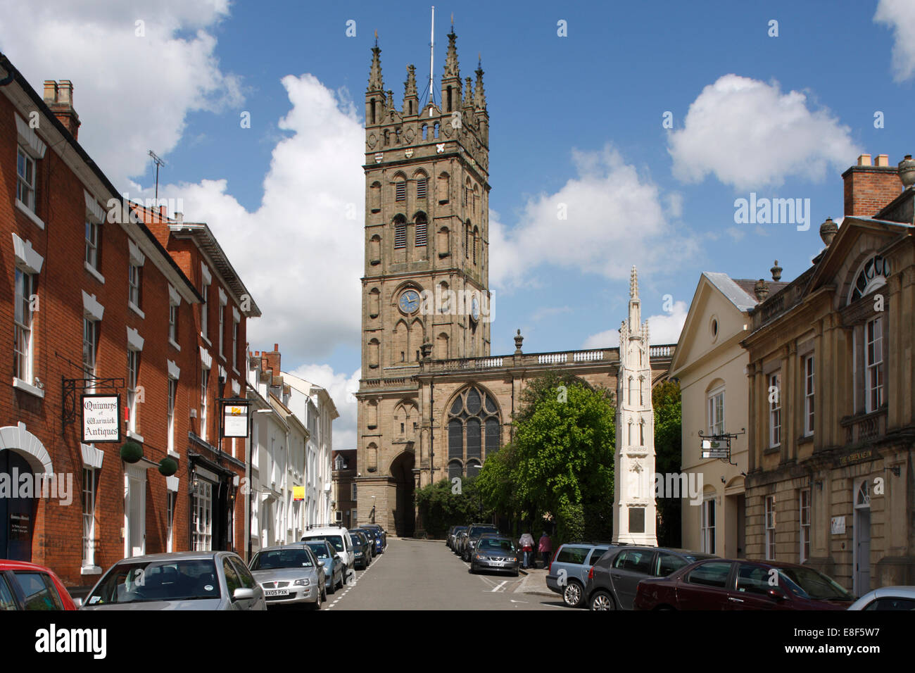 The Collegiate Church of St Mary, Warwick, Warwickshire, 2010 Stock ...