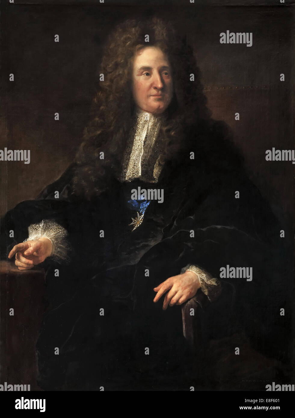 Portrait of Jules Hardouin-Mansart (1646-1701). Artist: Troy, François ...
