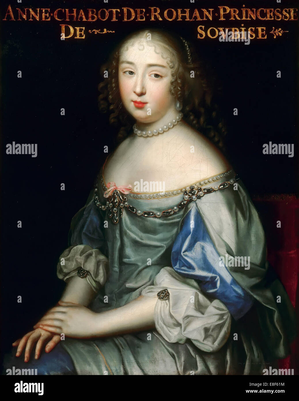 Anne de Rohan-Chabot, Princess de Soubise. Artist: Beaubrun, Henri ...