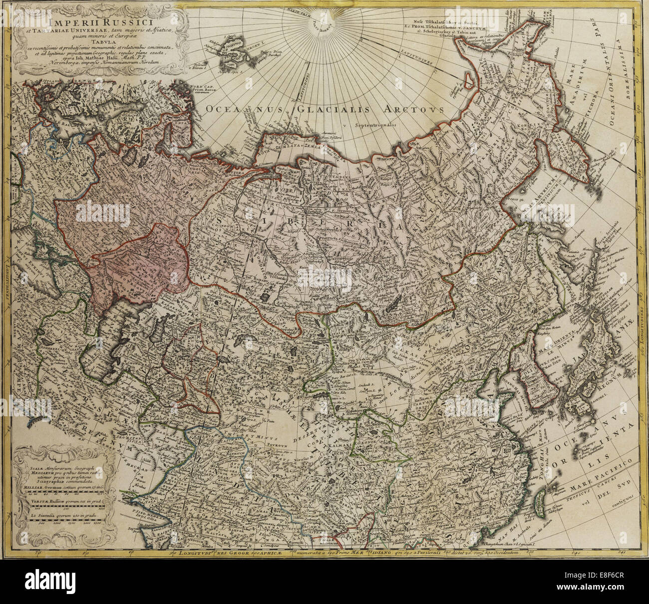 Map of Russia (From: Imperii Russici et Tartariae universae tam majoris ...