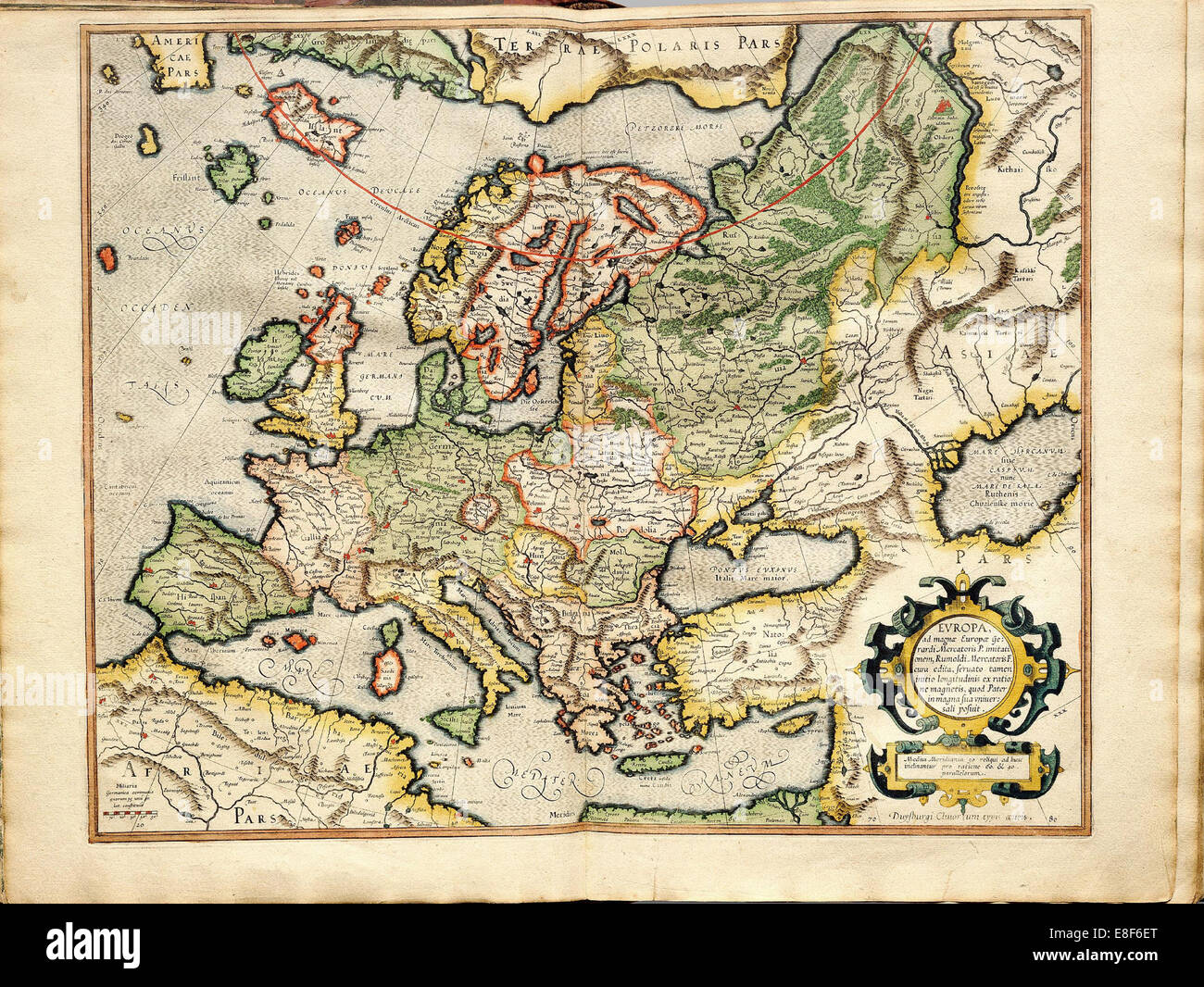 Gerardus mercator map hi-res stock photography and images - Alamy