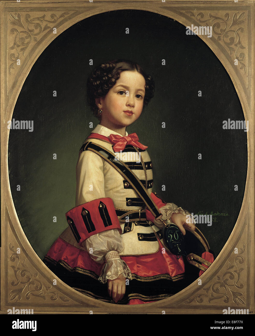 Marquise María Cristina de Roncali y Gaviria. Artist: Madrazo y Kuntz ...