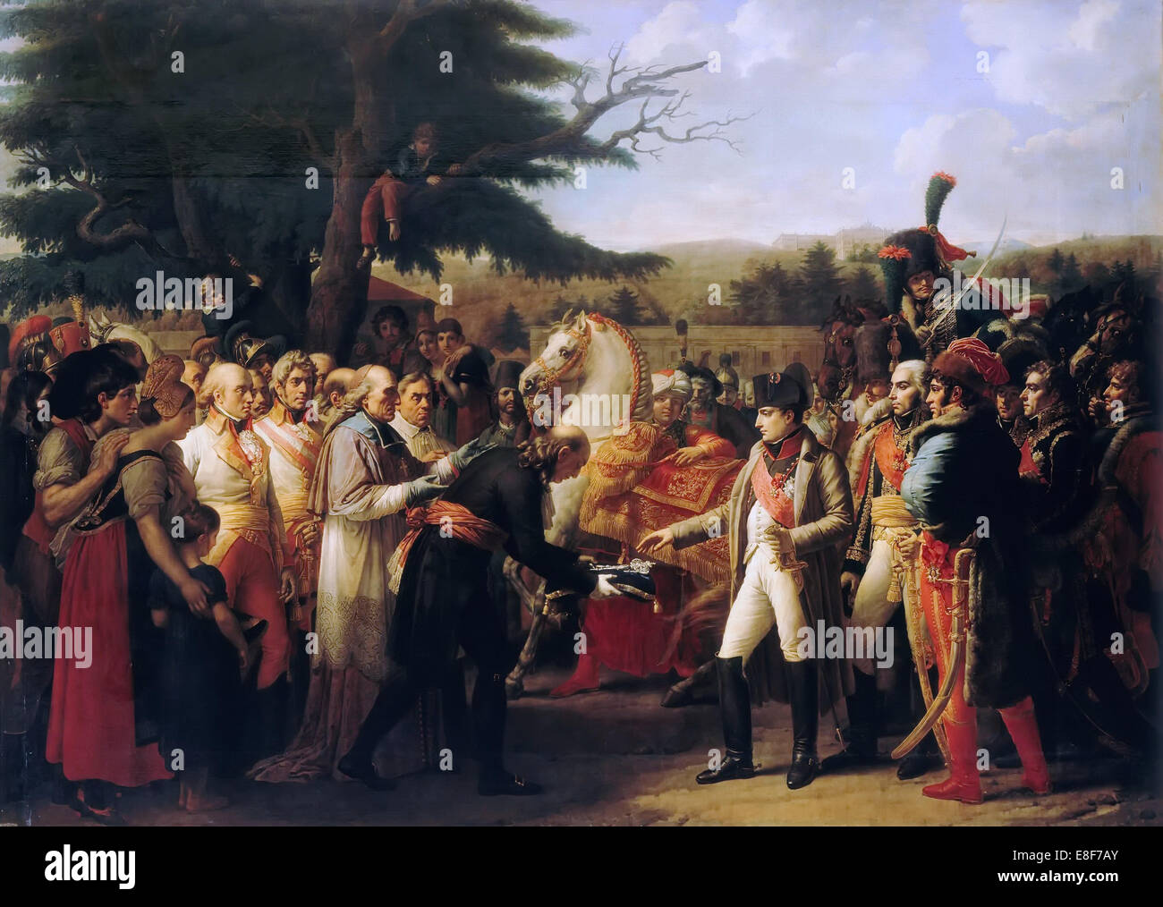 Napoleon Bonaparte Receiving the Keys of Vienna at the Schönbrunn ...