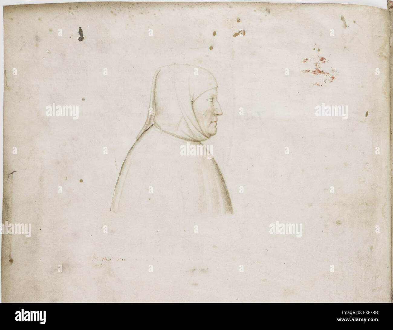 Portrait of Francesco Petrarca (1304-1379) From De Viris Illustribus ...