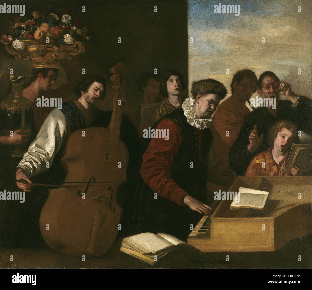 Concert. Artist: Falcone, Aniello (1600/7-1665 Stock Photo - Alamy