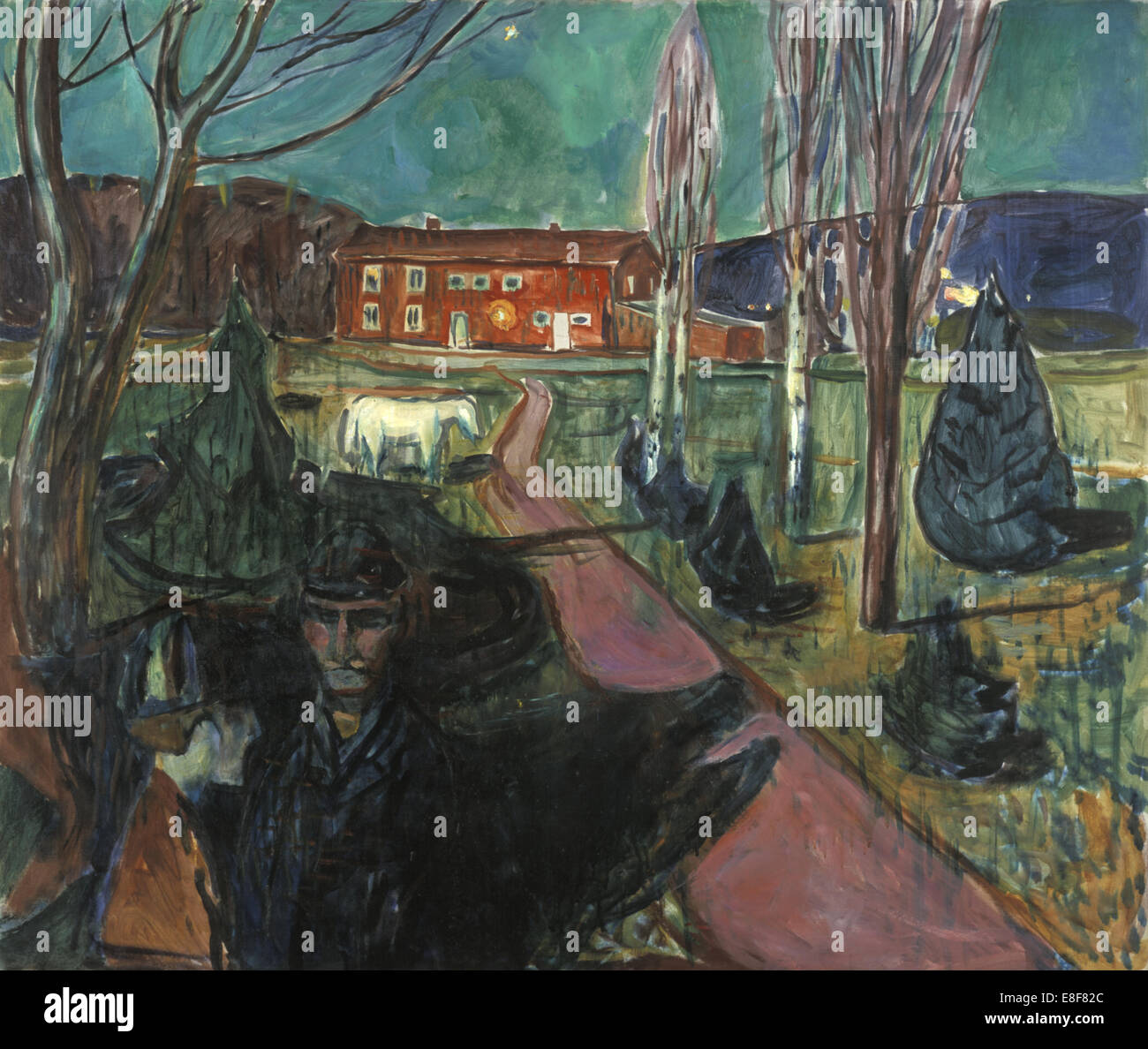 Evening Mood. Artist: Munch, Edvard (1863-1944 Stock Photo - Alamy