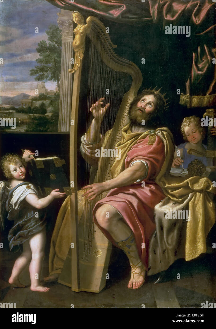 King david harp hi-res stock photography and images - Alamy