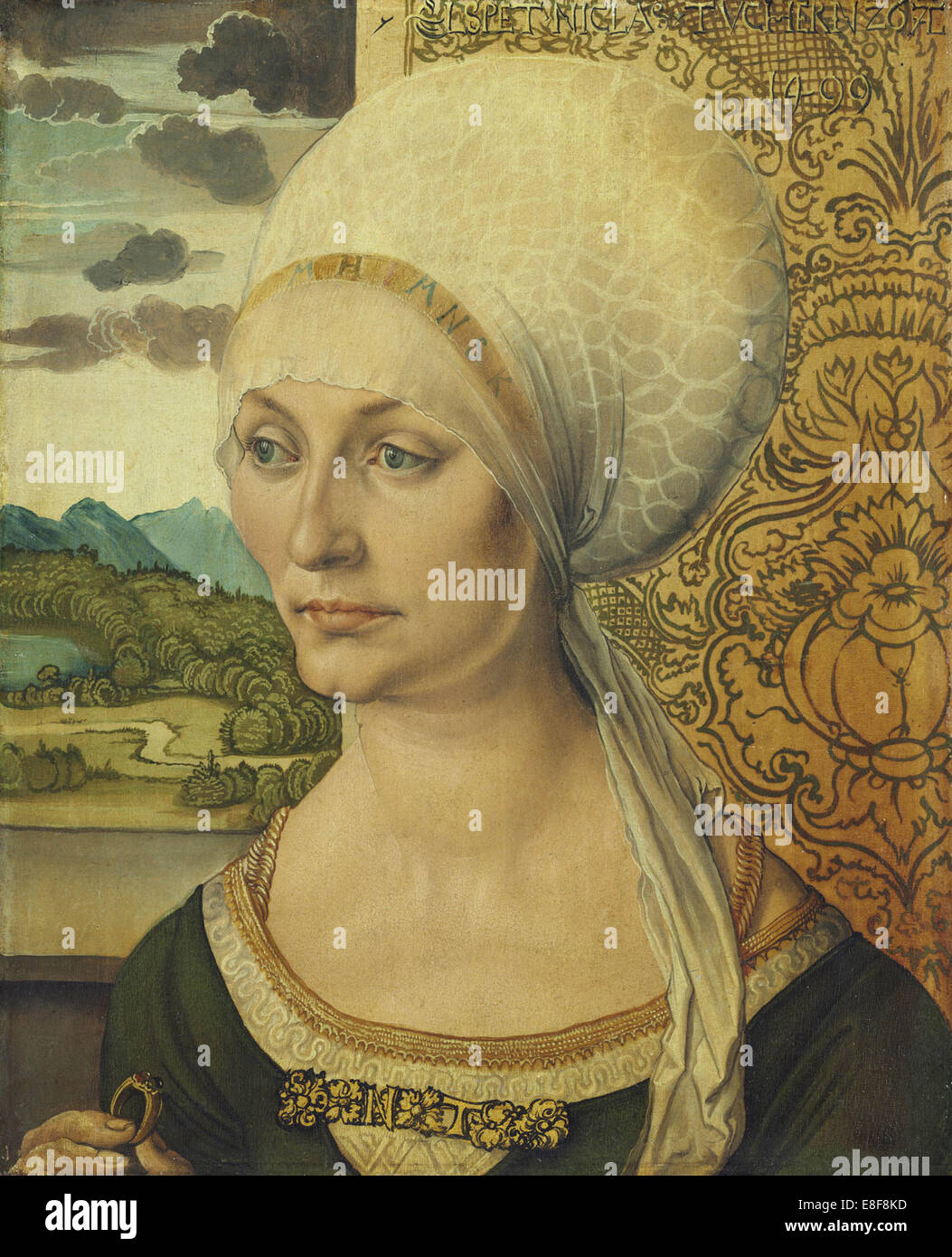 Portrait of Elsbeth Tucher. Artist: Dürer, Albrecht (1471-1528 Stock ...
