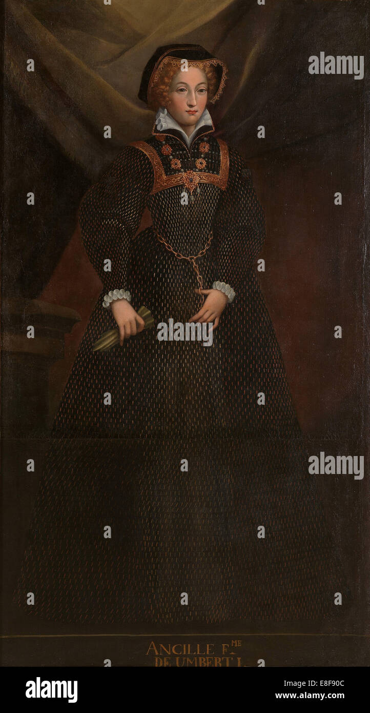 Ancilla, wife of Humbert I of Savoy. Artist: Anonymous Stock Photo - Alamy