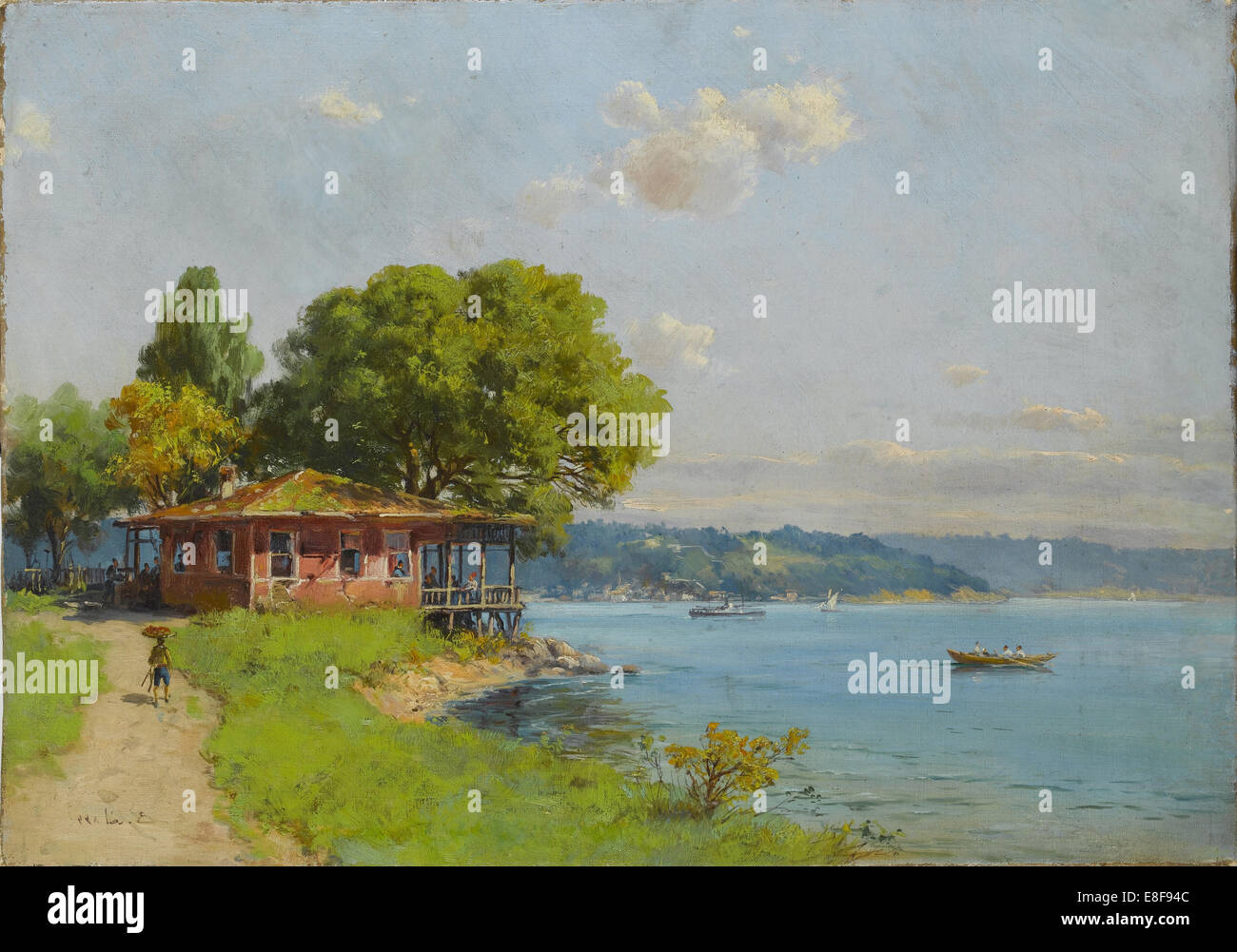 Istanbul. Artist: Hoca, Ali Riza (1858-1930 Stock Photo - Alamy