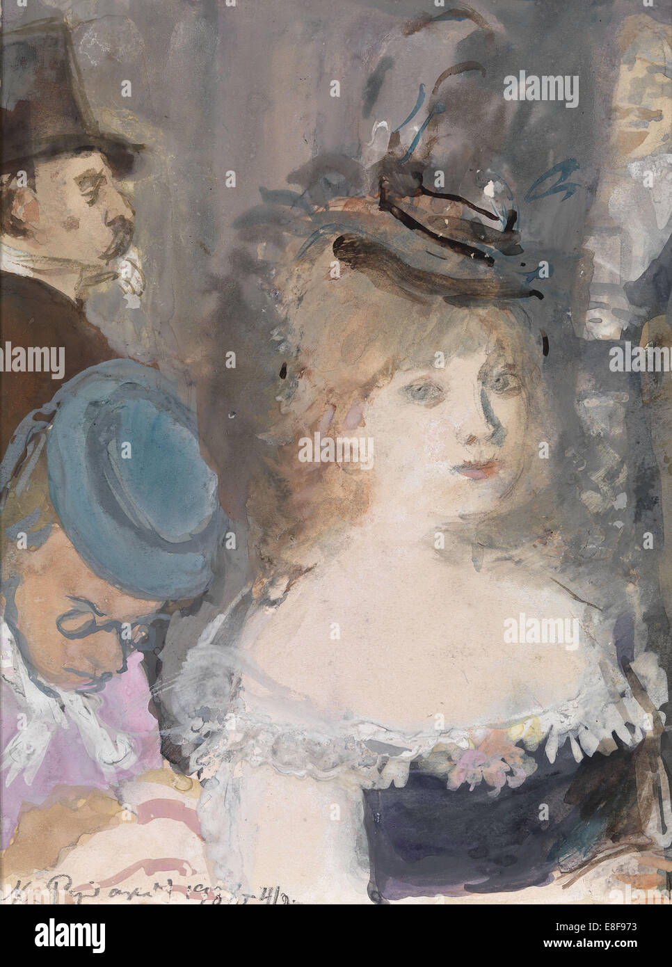 Illustration for Boule de Suif by Guy de Maupassant. Artist: Rudakov ...
