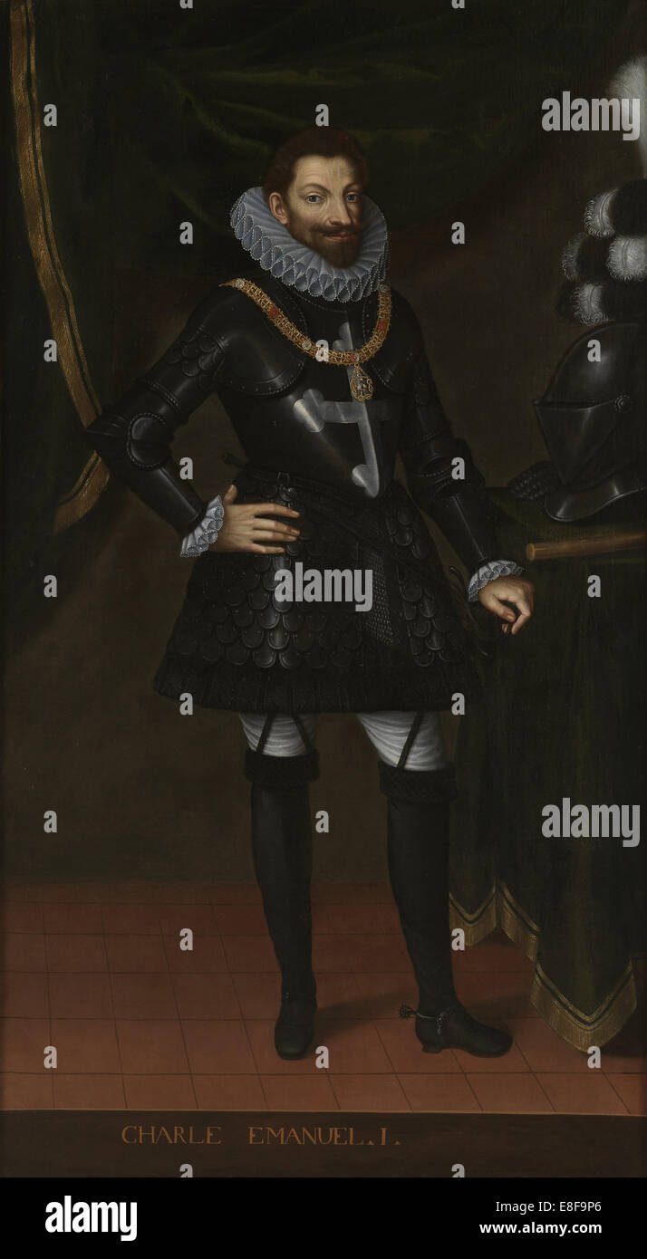 Charles Emmanuel I (1562-1630), Duke of Savoy. Artist: Anonymous Stock ...