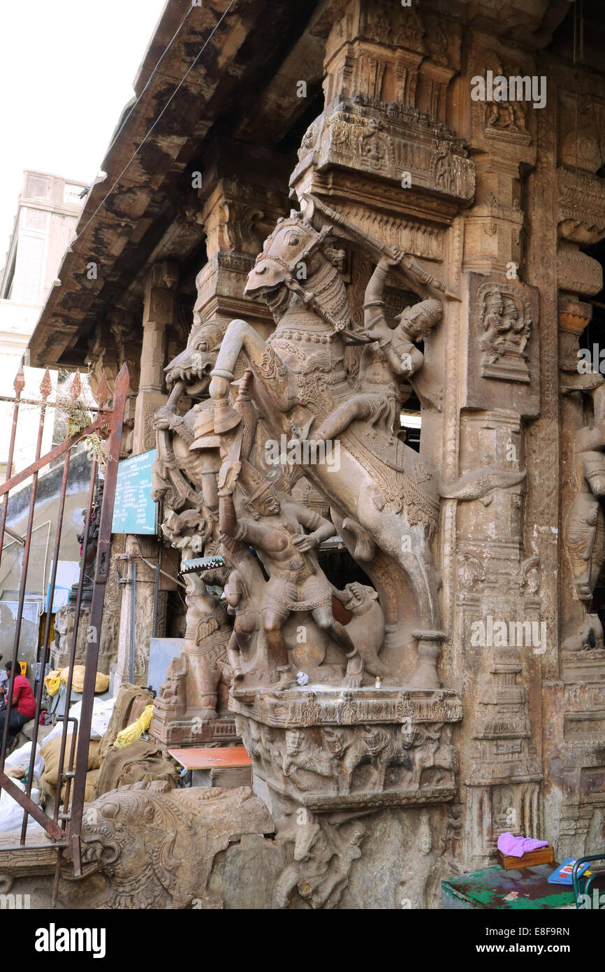 Tamil nadu stone sculptures hi-res stock photography and images - Alamy