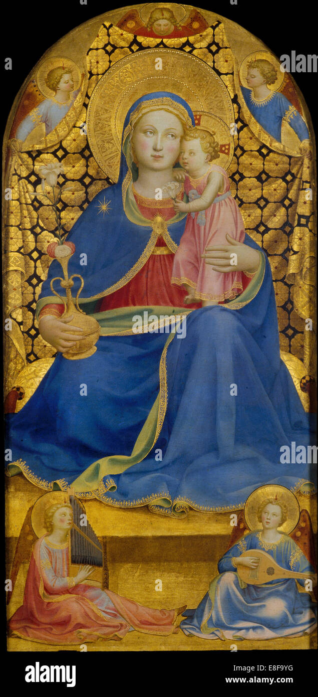 The Virgin of Humility. Artist: Angelico, Fra Giovanni, da Fiesole (ca ...