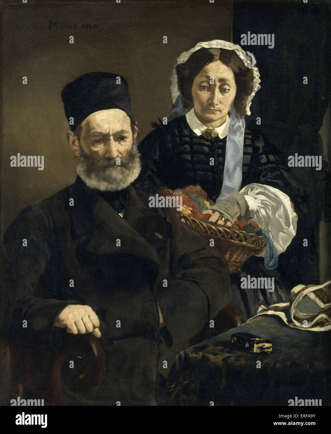 Monsieur and Madame Auguste Manet. Artist: Manet, Édouard (1832-1883 ...