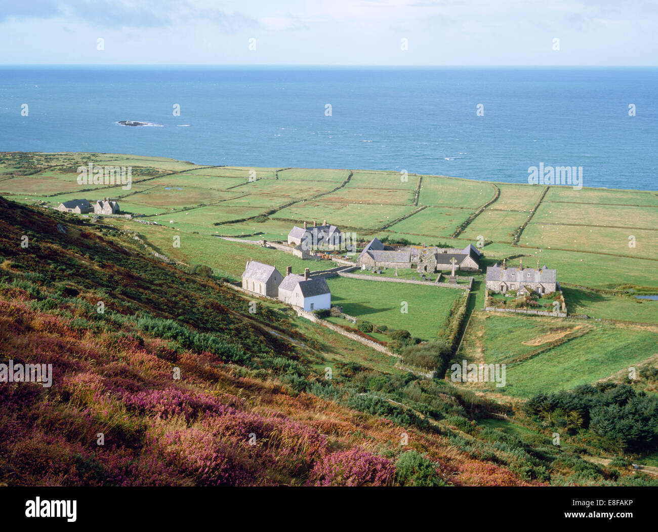 Chapel & mission house, abbey ruins (c AD1200), Victorian 'model ...
