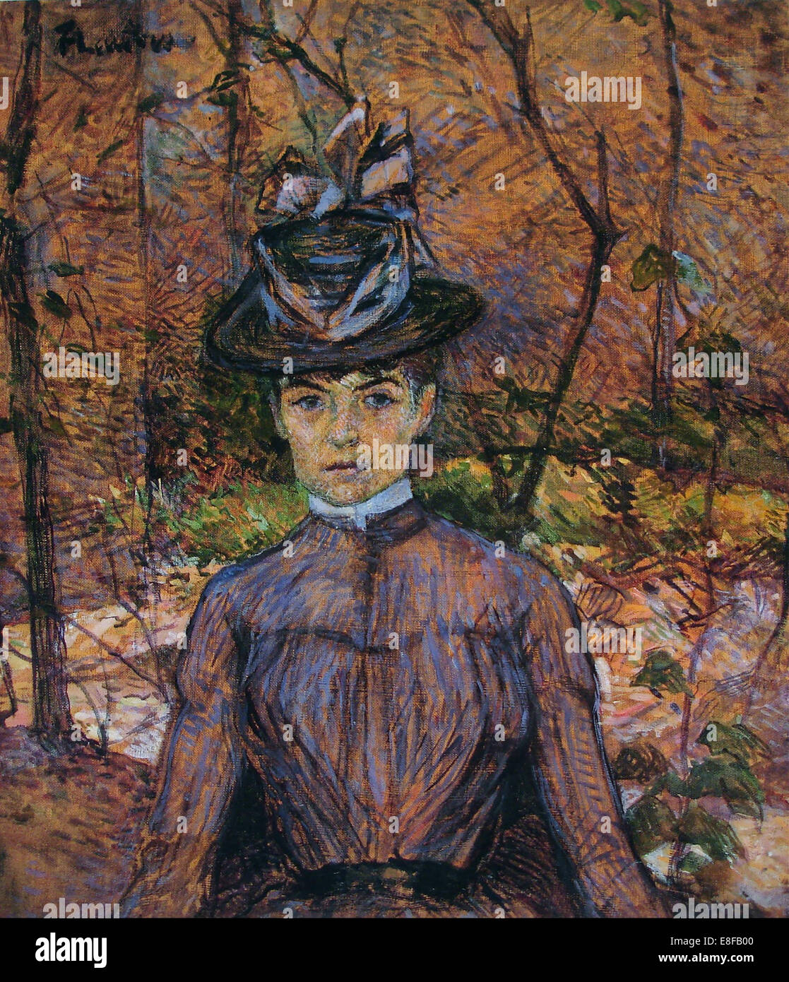 Portrait of Suzanne Valadon (1865-1938). Artist: Toulouse-Lautrec ...