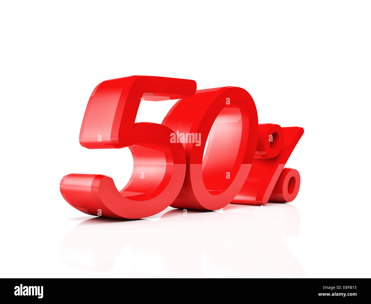 3d render gold text 50 hi-res stock photography and images - Alamy