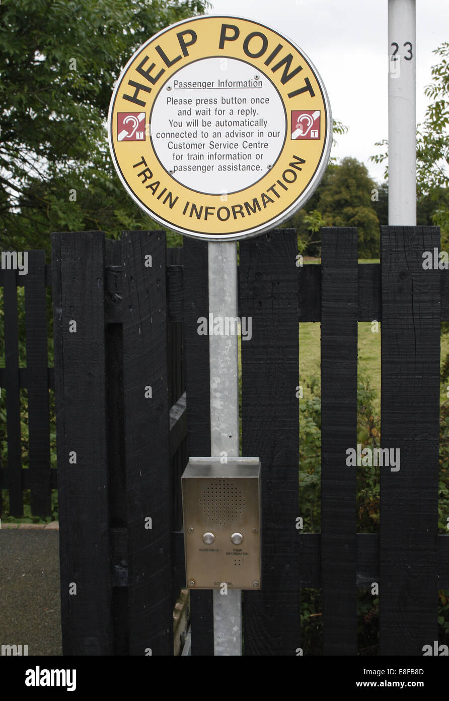 Help point sign hi-res stock photography and images - Alamy