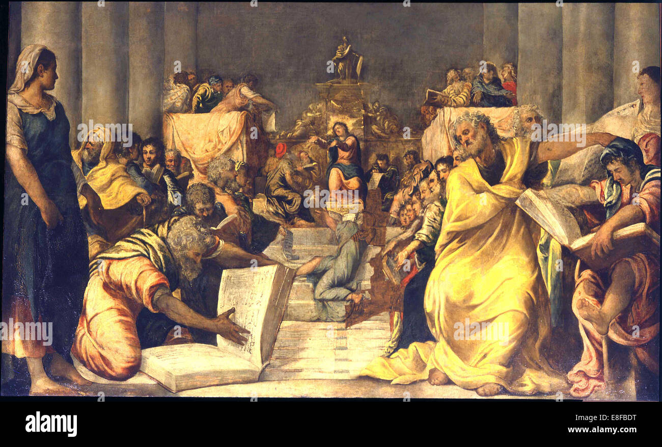 Jesus among the doctors of the temple hi-res stock photography and images - Alamy