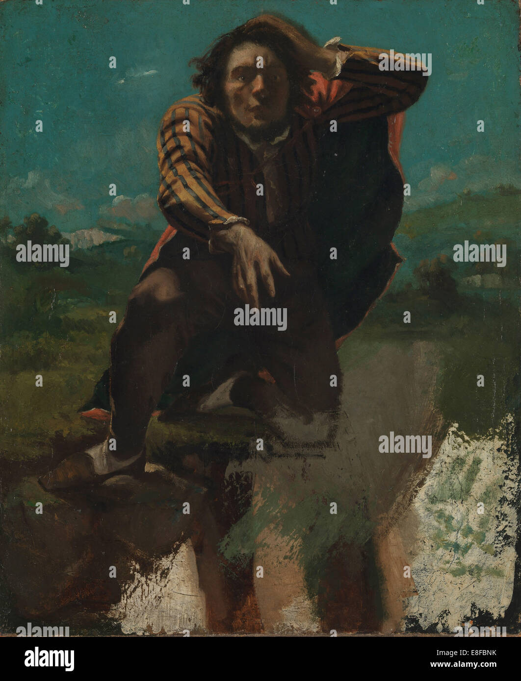Gustave courbet self portrait hi-res stock photography and images - Alamy