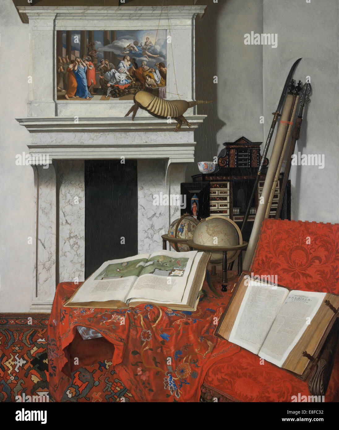 Still-life with Rarities. Artist: Heyden, Jan, van der (1637-1712 Stock ...