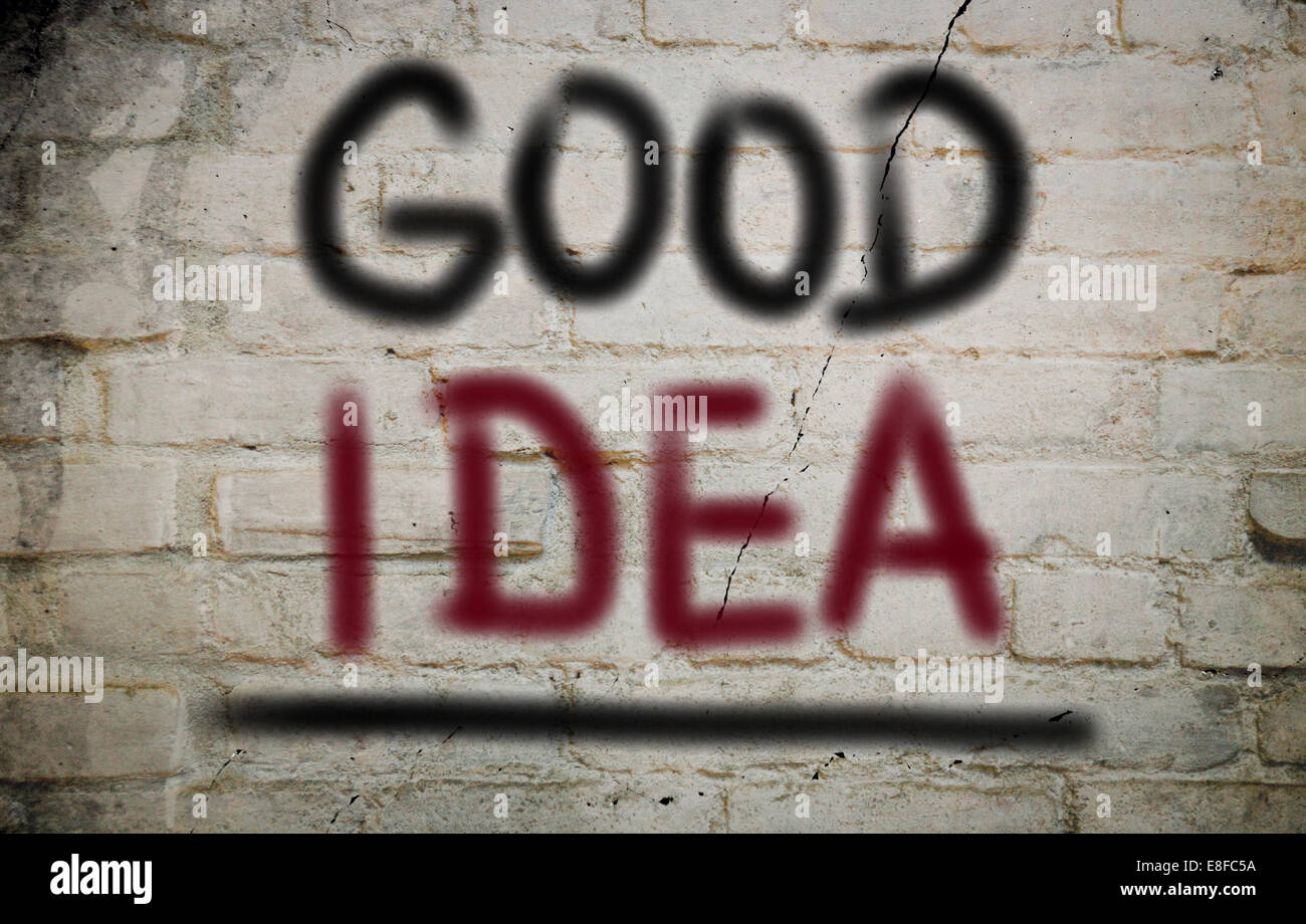 Concept Handwritten With Chalk - Color Image Stock Photo - Alamy