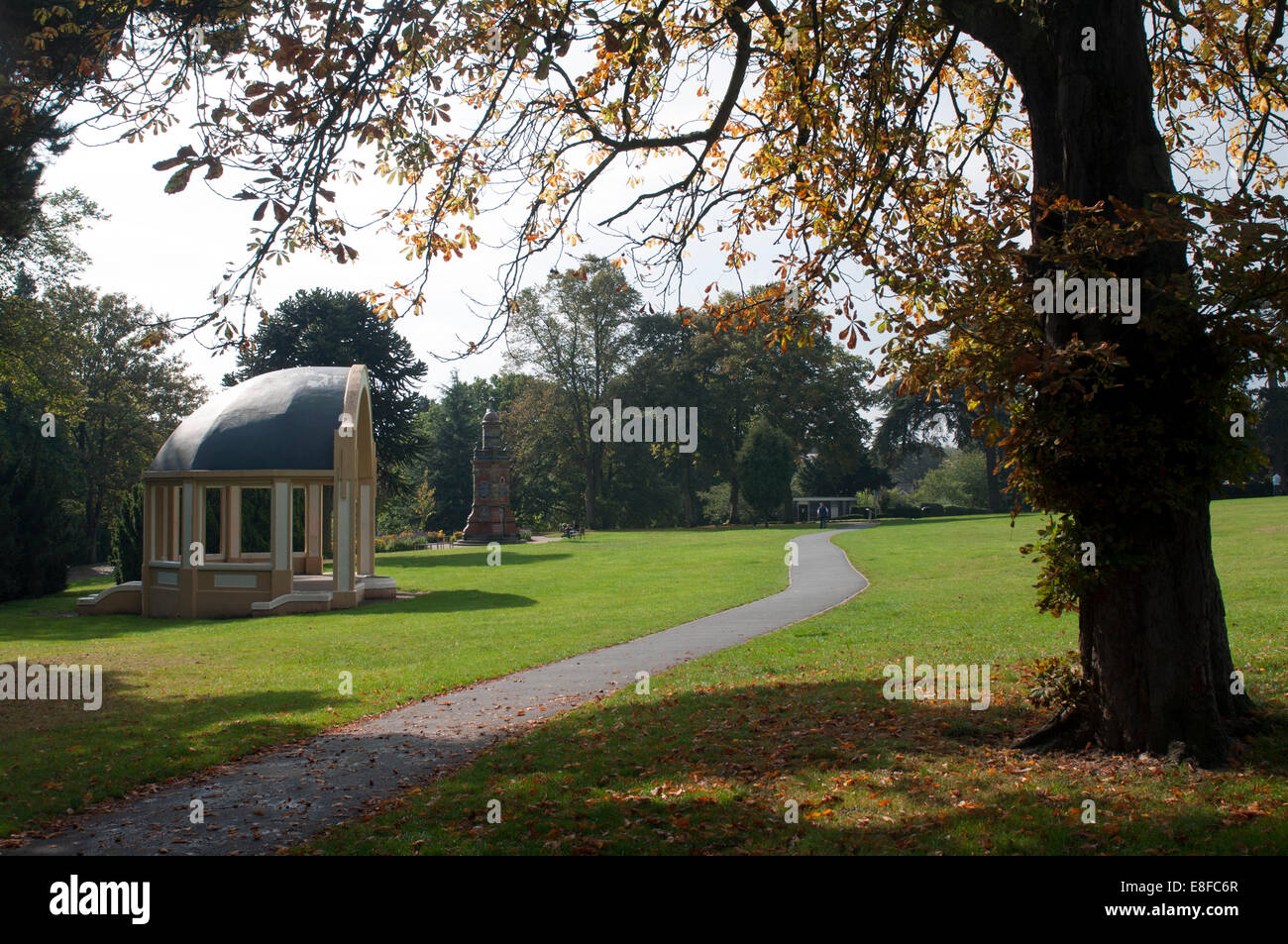 Brinton Park, Kidderminster, Worcestershire, England, UK Stock Photo ...