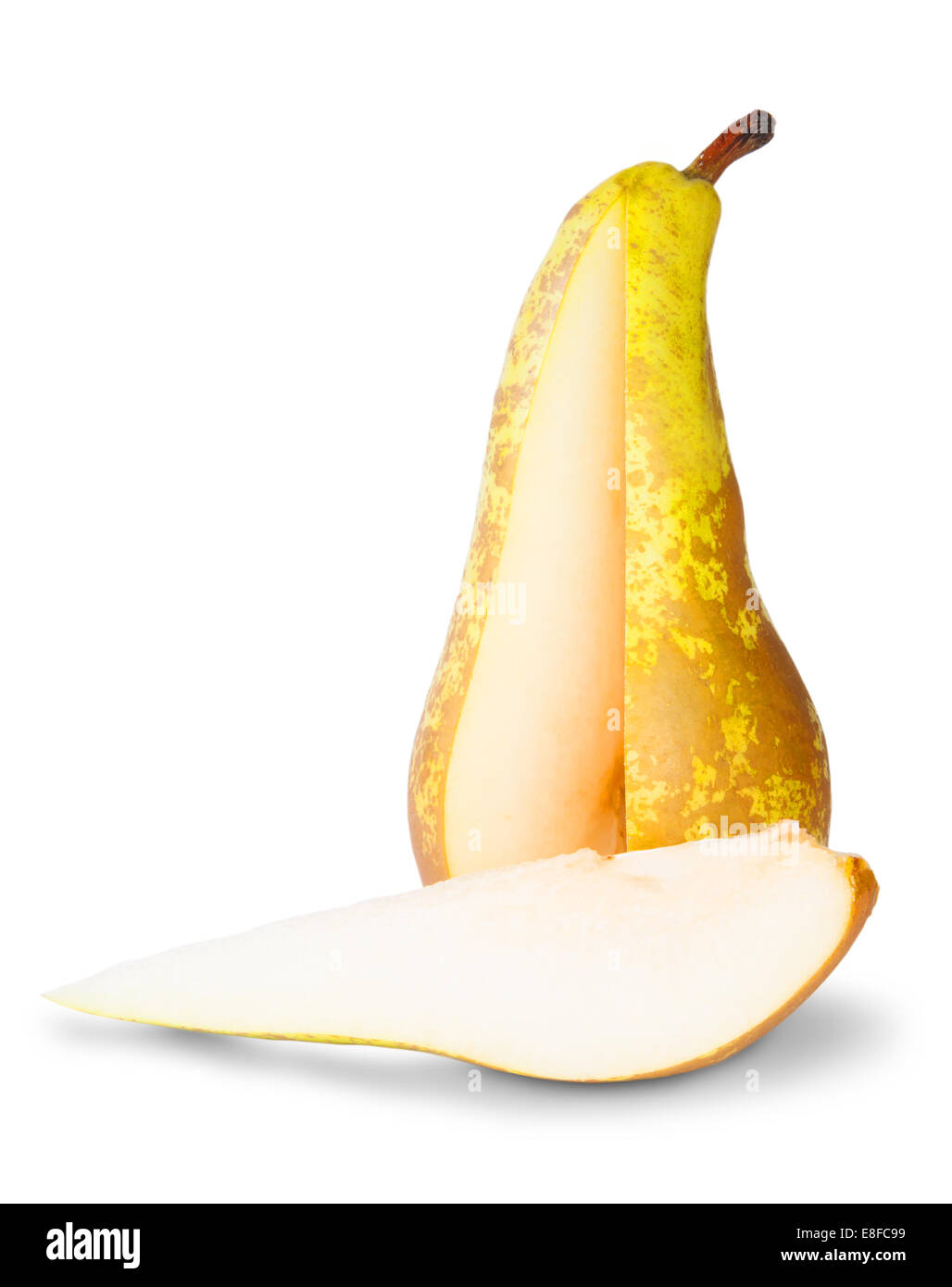 Pear cut out yellow hi-res stock photography and images - Alamy