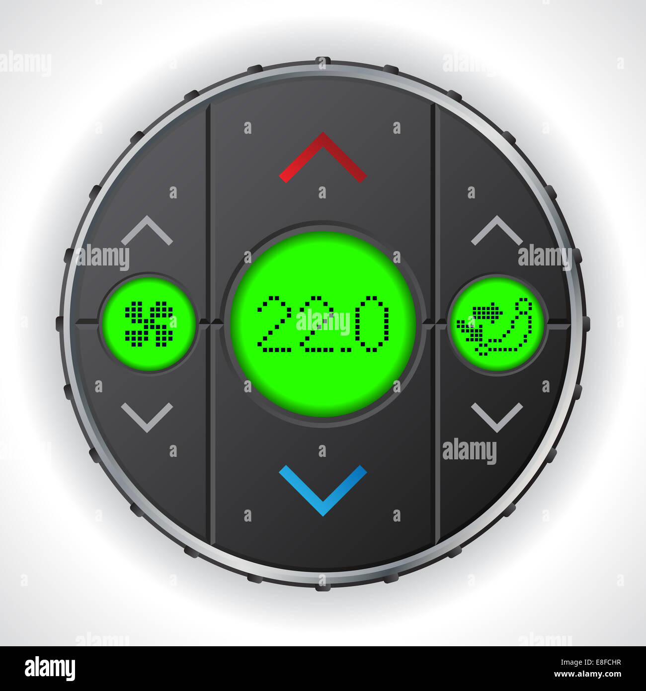Temperature gauge vector hi-res stock photography and images - Alamy