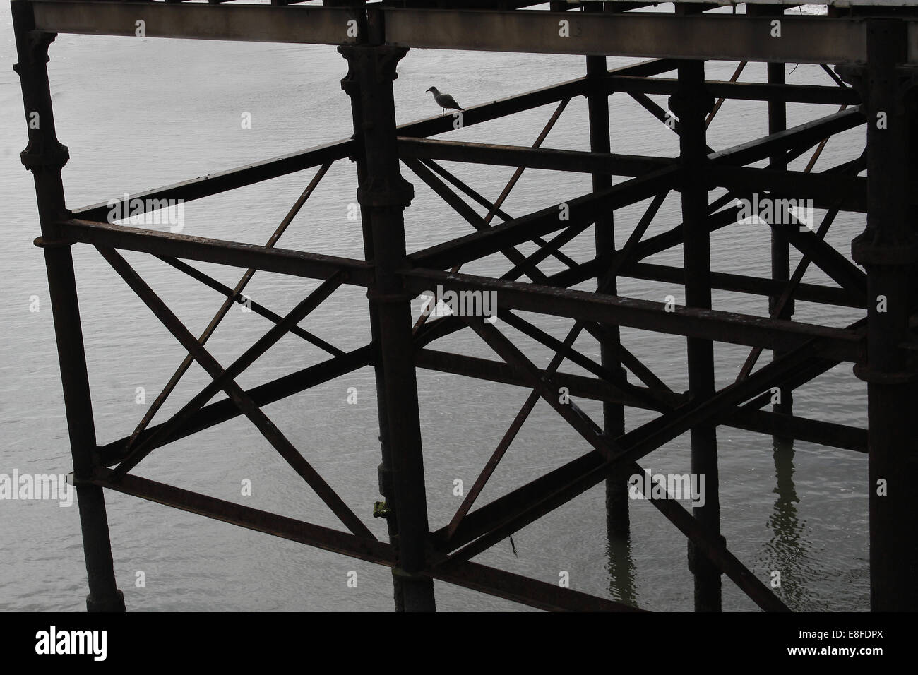 Framework of pier hi-res stock photography and images - Alamy