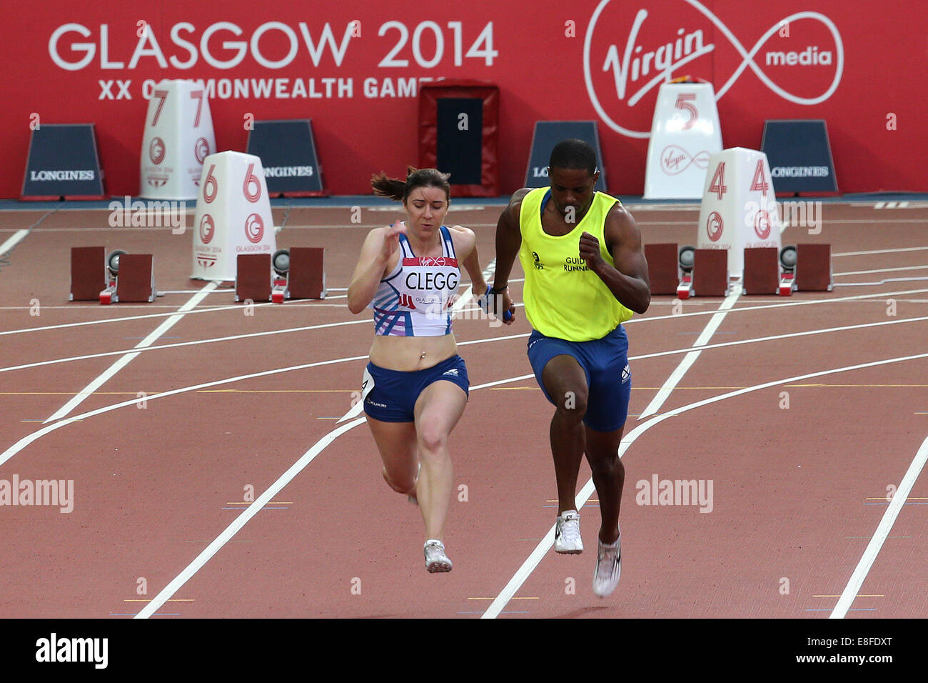 Libby Clegg (SCO) wins the Gold Medal - Womens 100m T11/12 Final ...
