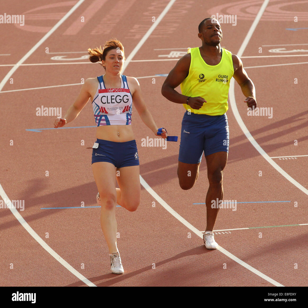 Libby Clegg (SCO) wins the Gold Medal - Womens 100m T11/12 Final ...