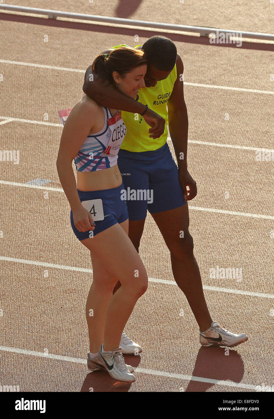 Libby Clegg (SCO) wins the Gold Medal - Womens 100m T11/12 Final ...