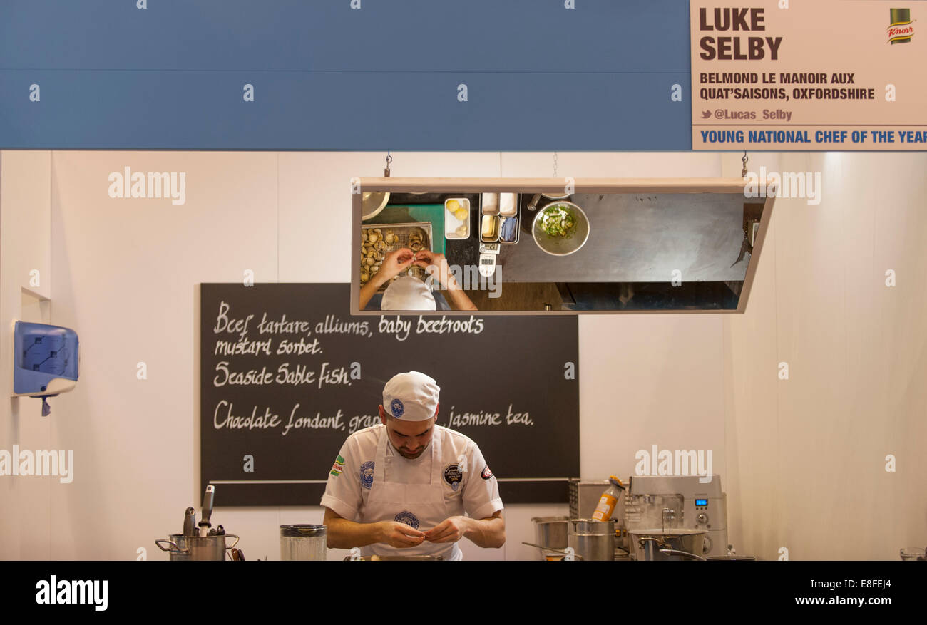 Earls Court, London UK. 7th October 2014. The Restaurant Show ...