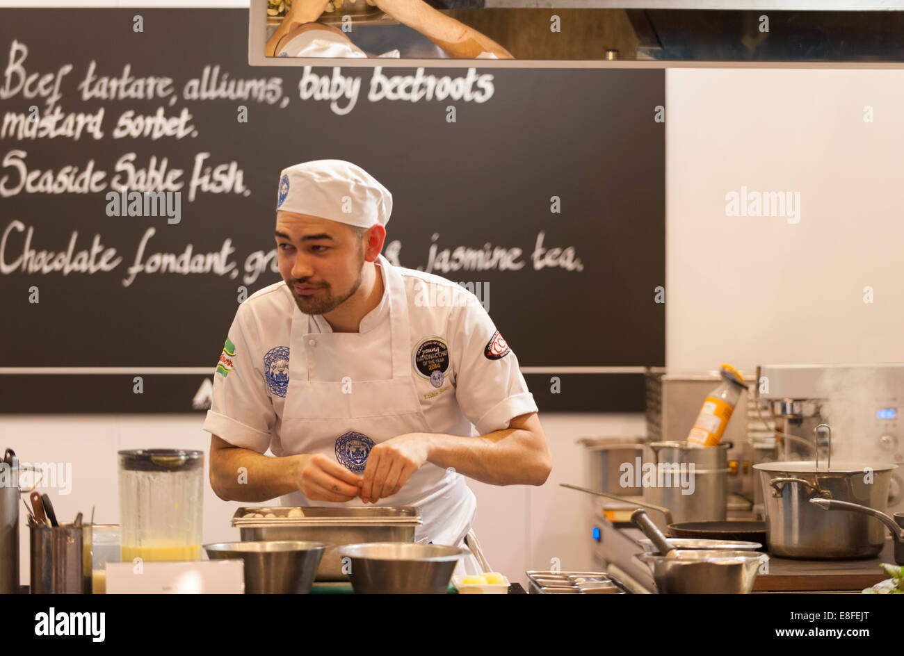 Earls Court, London UK. 7th October 2014. The Restaurant Show ...