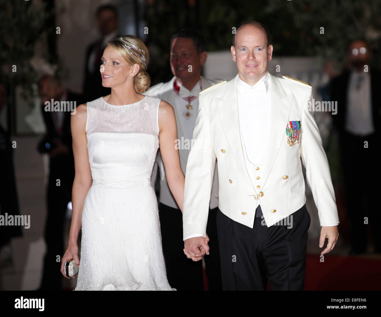 Princess charlene of monaco wedding hi-res stock photography and images ...