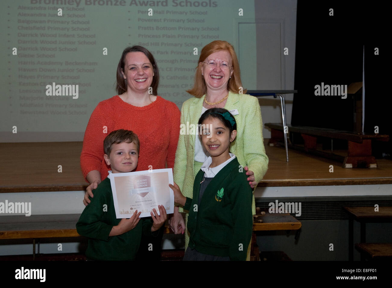 London's Deputy Mayor, Victoria Borwick, presents the Healthy Schools ...