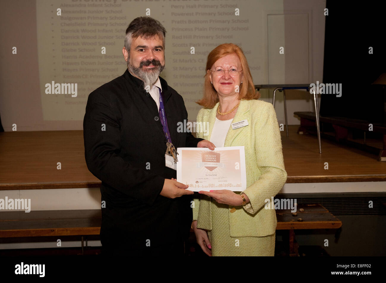 London's Deputy Mayor, Victoria Borwick, presents the Healthy Schools ...