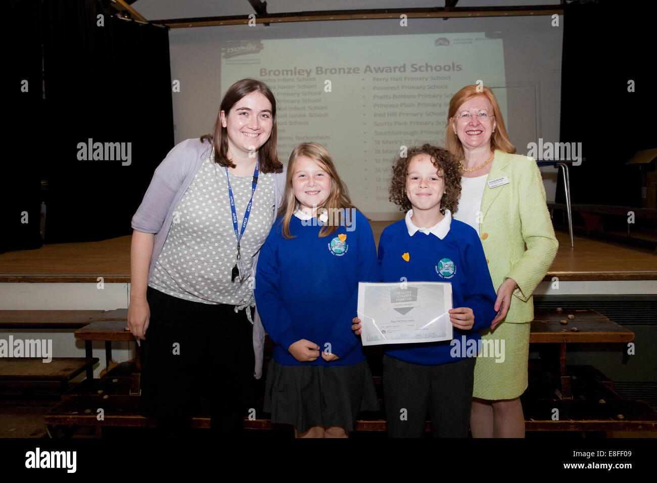 London's Deputy Mayor, Victoria Borwick, presents the Healthy Schools ...