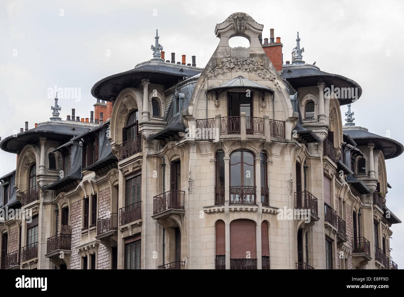 Roof cap house Stock Photo - Alamy