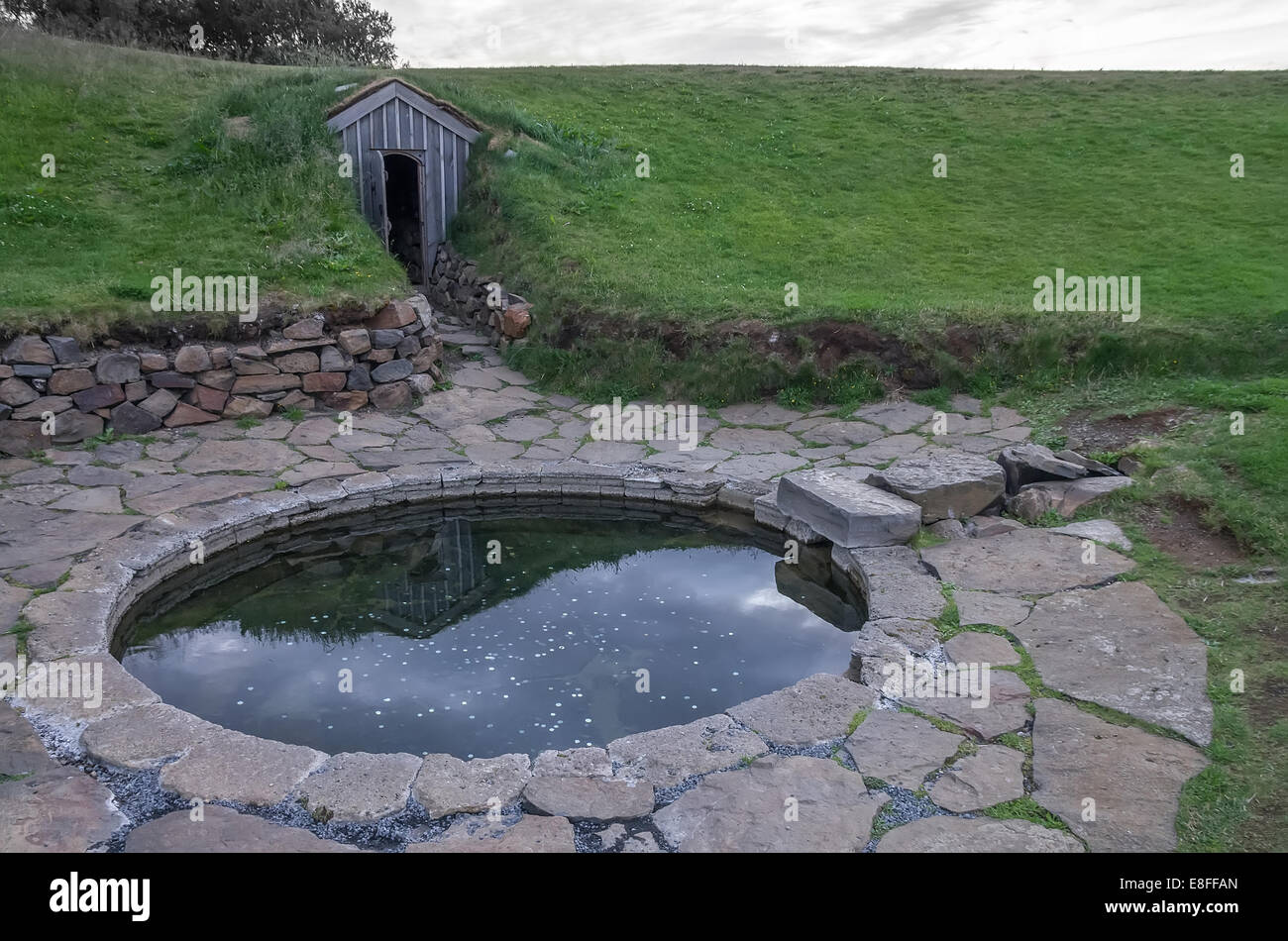 Reykholt bath hi-res stock photography and images - Alamy