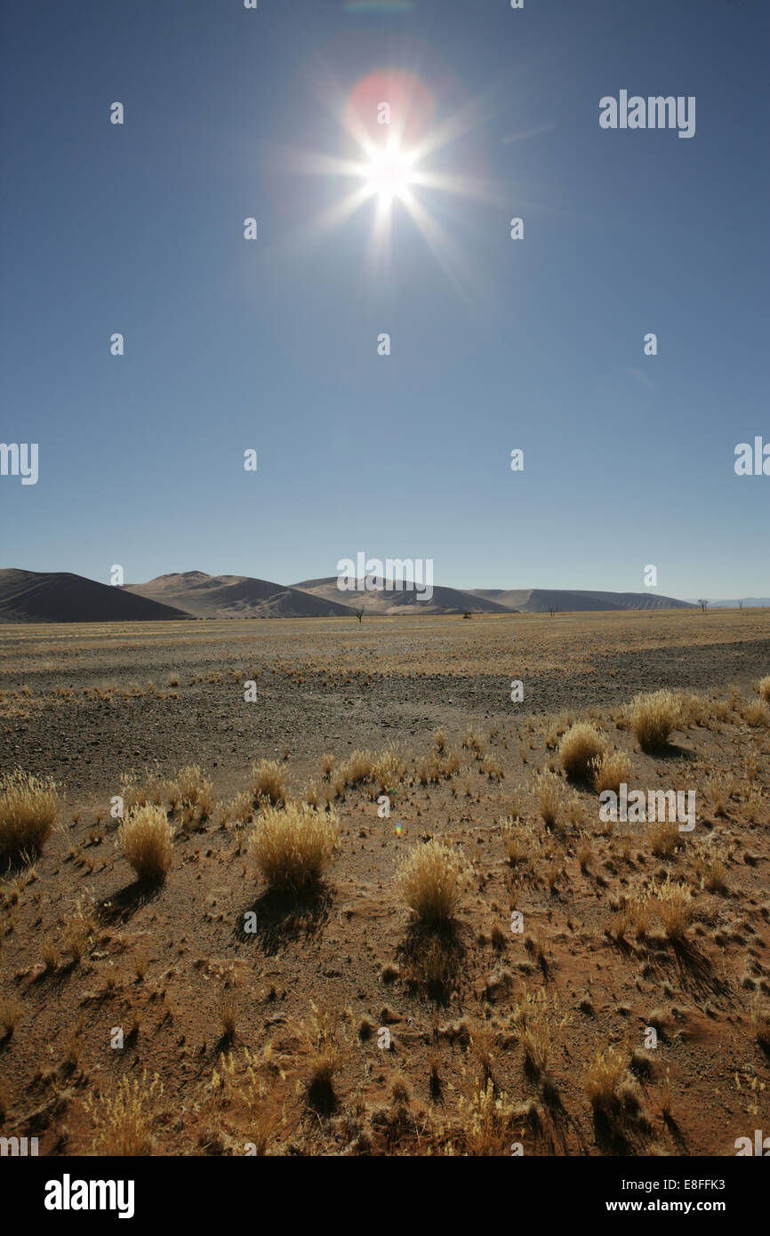 Mountain and desert landscape, Namibia Stock Photo - Alamy