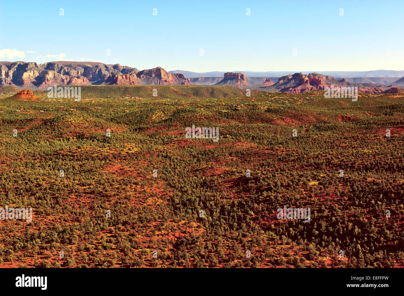 Aerial view of sedona arizona hi-res stock photography and images - Alamy