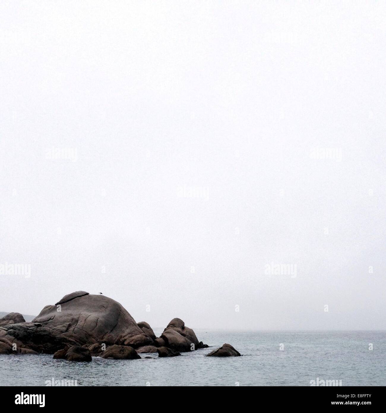 Rocks in sea Stock Photo - Alamy